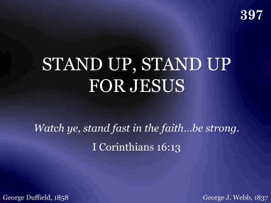 520) Standing Up for Jesus - EmailMeditations